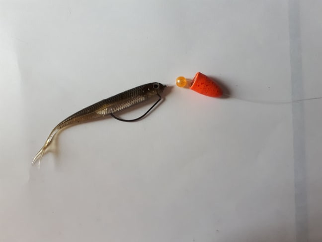 Pêche de la perche en Texas Rig Anthony MANSON CARON Guide Pêche